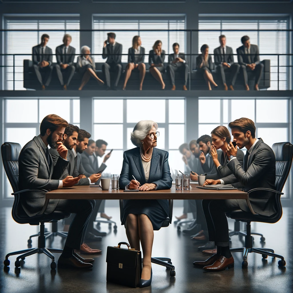 ageism and gender discrimination - Budget and the Bees